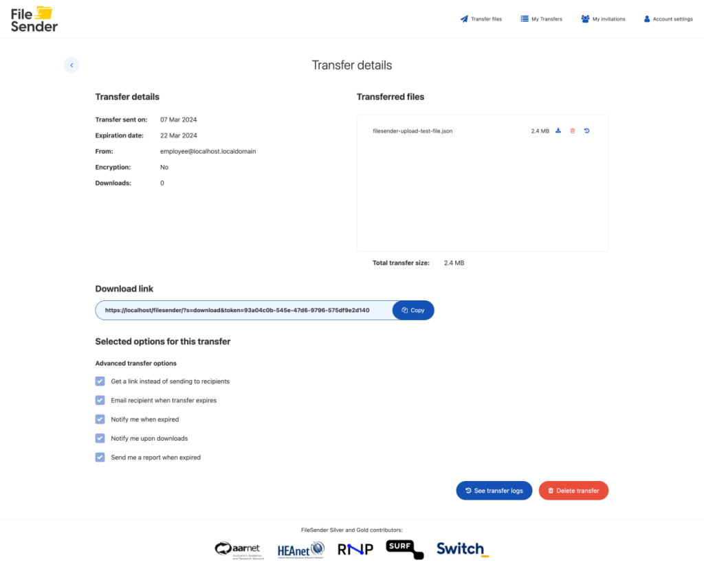 FileSender Online Infoshare: new UI ready for field testing ...